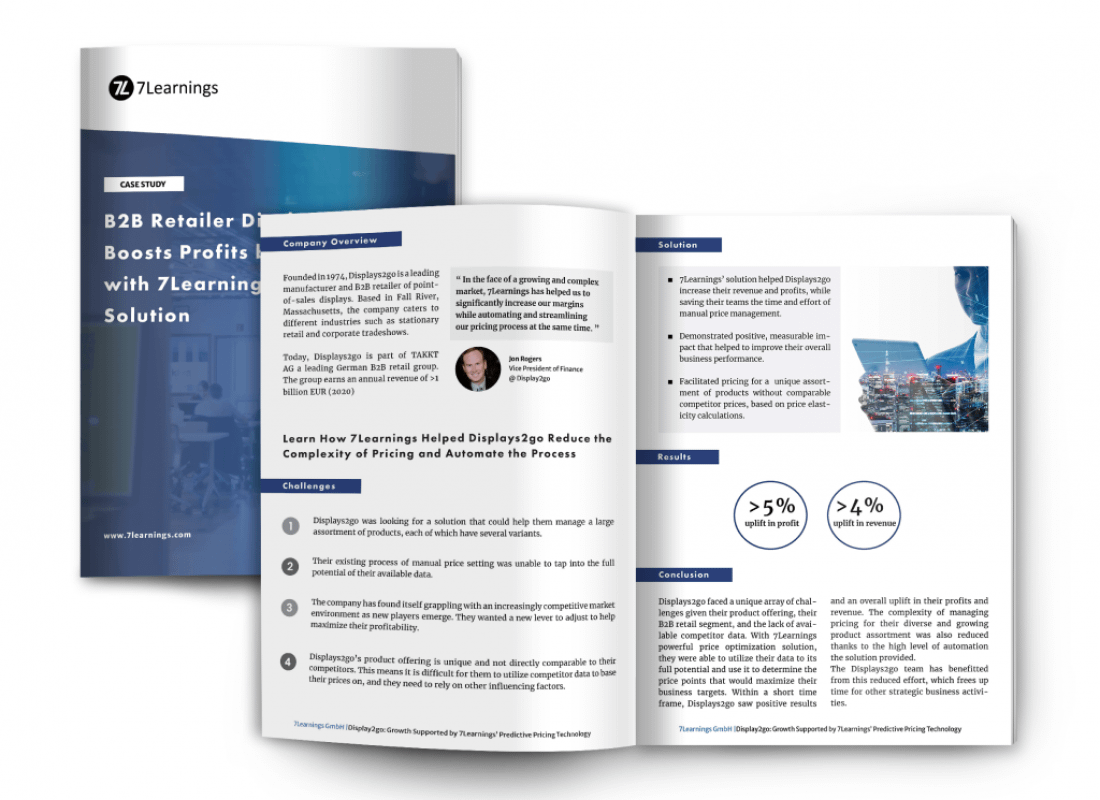 Displays2go Case Study - 7Learnings